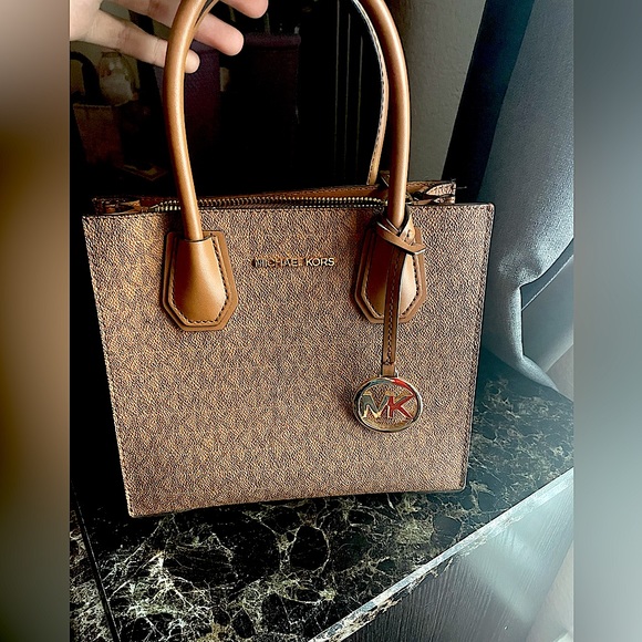 Michael Kors | Bags | Michael Kors Brown Leather Bag | Poshmark